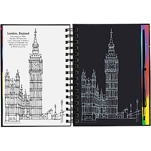 Scratch & Sketch Extreme Cities (Trace Along)