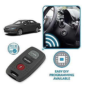 Keyless2Go Replacement for New Keyless Entry Remote Car Key Fob for Vehicles That Use FCC KPU41846