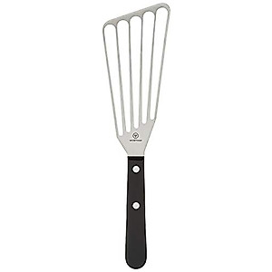 WÜSTHOF Gourmet 6.5" Offset Slotted Spatula,Silver/Black