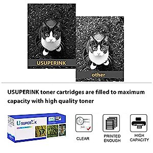 SuperInk 2 Pack Toner Cartridge and Drum Unit Set Compatible for Brother TN650 TN-650 DR620 (1 Toner, 1 Drum) use in HL-5340D HL-5350DN DCP-8050DN DCP-8080DN DCP-8085DN MFC-8370 MFC-8480DN Printer
