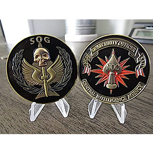 Central Intelligence Agency Senior Security Officer Non-Official Cover Covert Operations Challenge Coin