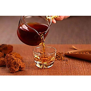 Chaga Mushroom Chunks - 8 ounce, 100% Wild Harvested with Black Top Crust, Premium Tea Chunks - Antioxidants, Healthy Drinks