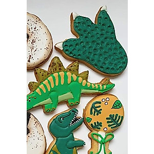 Dinosaur Footprint Cookie Cutter, 4" Made in USA by Ann Clark