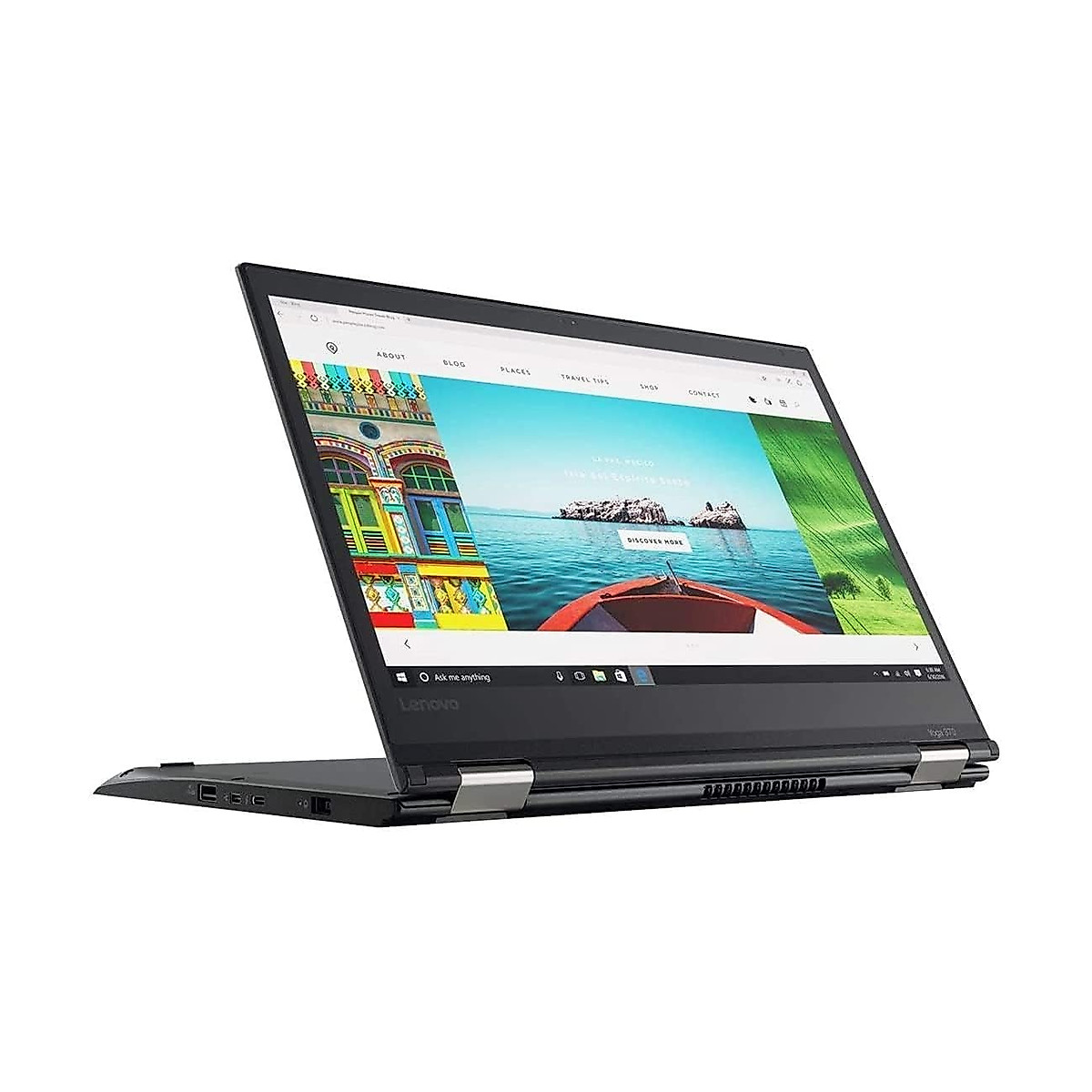Lenovo ThinkPad Yoga 370 13.3-inch FHD, Core i7-7600U 2.8GHz, 16GB RAM, 512GB M.2-SATA, Windows 10 Pro 64Bit , CAM, Touch, (Renewed)