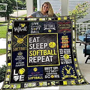 TUNKENCE Decorative Throw Blanket Cotton Oversized Throw Blanket for Couch Adults Flannel Fleece Throw Blanket for Couch, Sofa and Bed, ,40X60Inches