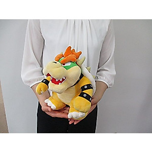 Sanei Super Mario All Star Collection 10" Bowser Plush, Small