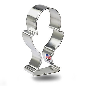 Foose Chalice Cookie Cutter 4 Inch –Tin Plated Steel Cookie Cutters – Chalice Cookie Mold