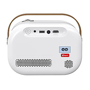 Tanggula Y1 Portable LED Projector + TV Box 2 in 1 , Real 1080P Full HD, Android 9.0 2GB+32GB Dual Band WiFi 2.4Ghz/5Ghz Free Voice Remote