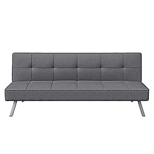 Serta Rane Convertible Sofa Bed, Charcoal