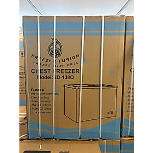 Freezer Fusion Chest Freezer Glass Top (24x19x30)