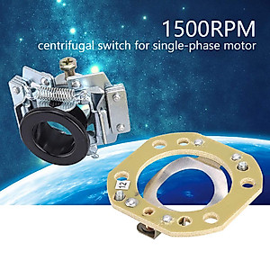 Motor Centrifugal Switch, 16mm Motor Centrifugal Switch 1500RPM for 16mm Shaft Motor