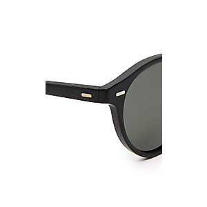 OLIVER PEOPLES Gregory Peck OV5217S - 1031P2 Semi Matte Black w/ Crystal Midnight Express Polarized Lens 47mm
