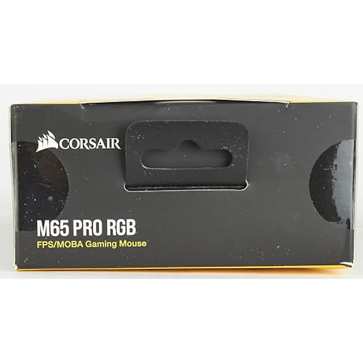 Corsair M65 PRO RGB Optical FPS Gaming Mouse (12000 DPI Optical Sensor, Adjustable Weights, 8 Programmable Buttons, 3-Zone RGB Multi-Colour Backlighting, Xbox One Compatible) - Black