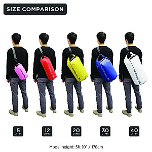 OverBoard Waterproof Dry Tube Bag, Red, 5-Liter