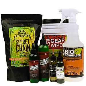 SILCA Super Secret Chain Wax Coating for Bicylces with Ultra Fast Water - Proof and Nano-Scale Tungsten Disulfide, 4 Ounces