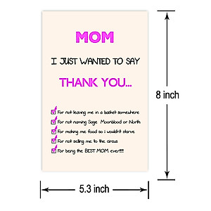 Funny Mother's Day card, Happy Mother's Day Greeting Cards, Mother's Day Gift, Birthday Card for Mom