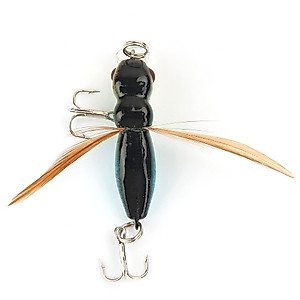 Fishing Lures kit Minnow Lure Hard Bait Crank baits Sinking wobbler Treble Hooks with Tackle Boxes (Ant-5pcs)