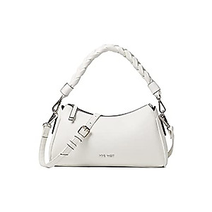 NINE WEST Louie Mini Shoulder Crossbody Optic White One Size