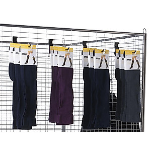 Displays2go Gridwall Panel for Art Work, Double Sided, Iron Build – Silver Finish (AD3PNL)