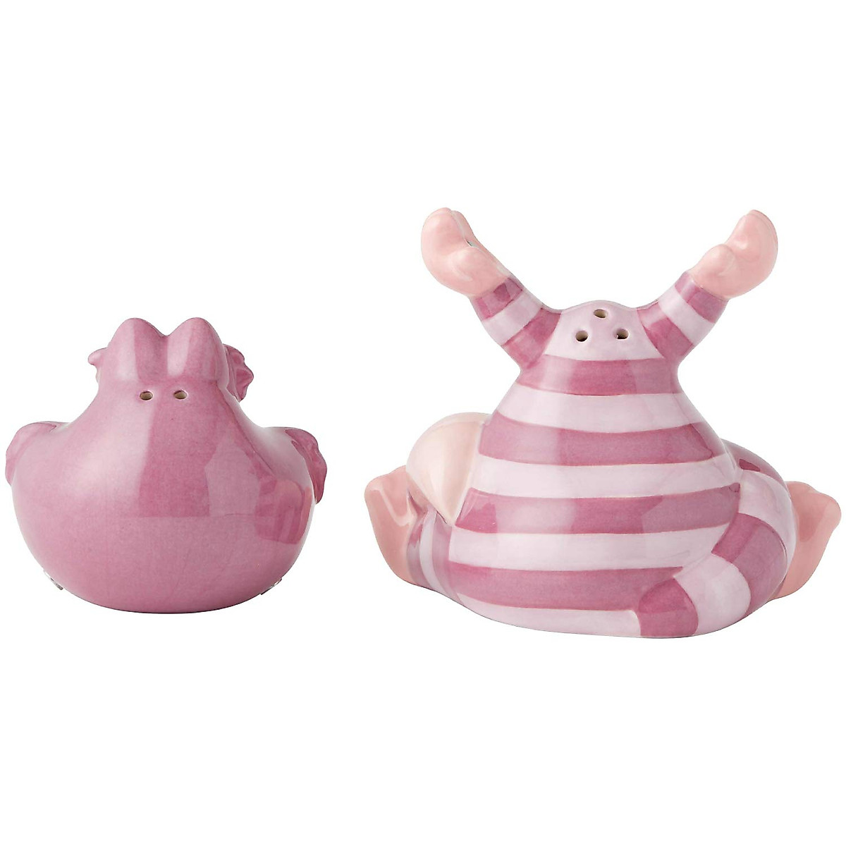 Enesco 6003749 Disney Ceramics Alice in Wonderland Cheshire Cat Salt and Pepper Shakers, 4.5 Inch