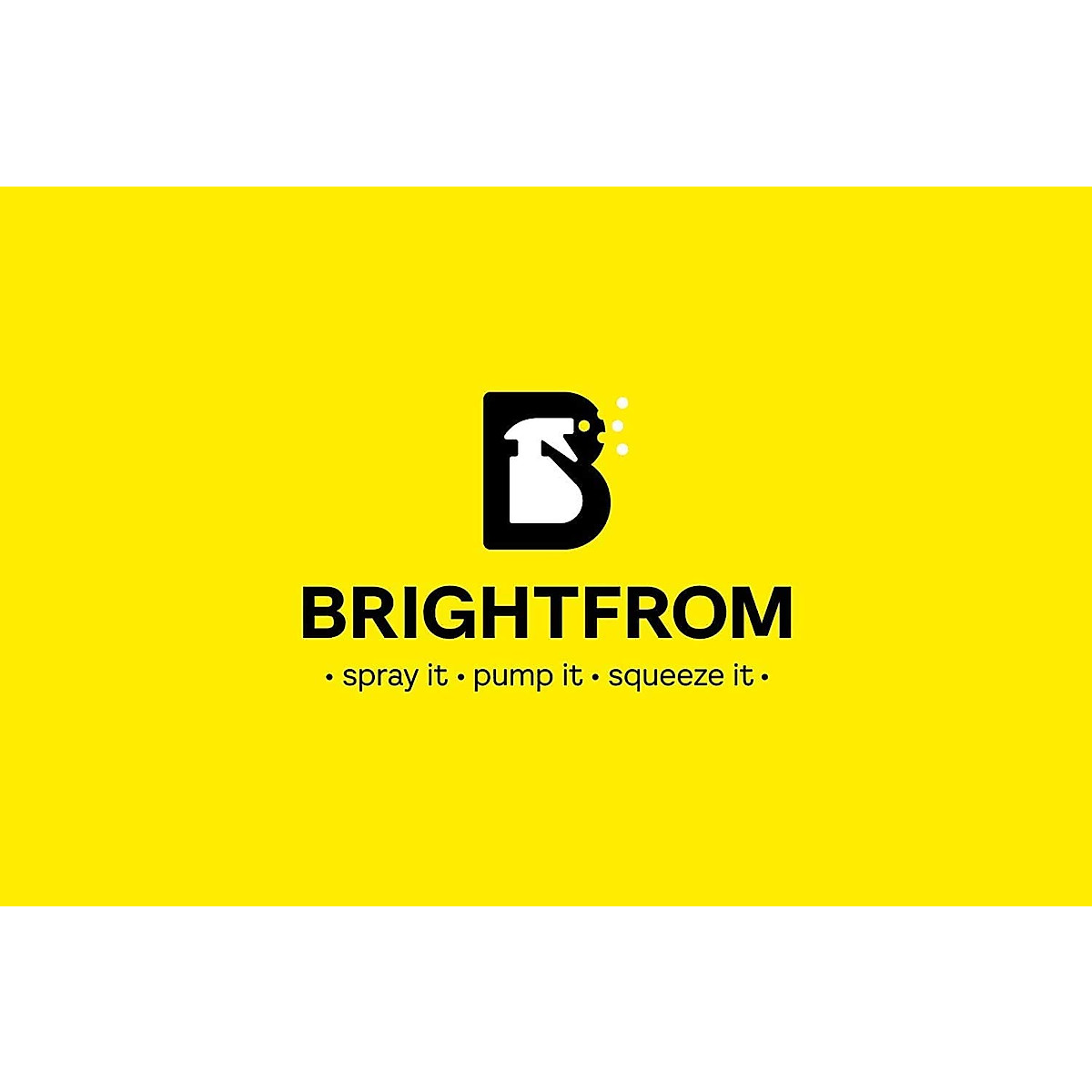 BRIGHTFROM Plastic Spray Bottle, 16 OZ Empty, Adjustable Trigger Spray Fine to Stream - Leak Proof, Clear, Refillable, Heavy Duty for Hair Salons, Cleaning, Cooking (Household/Commercial)