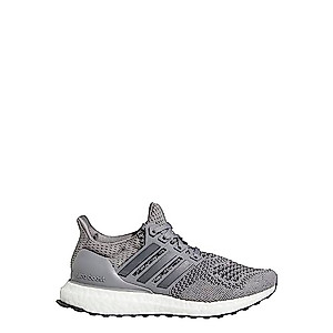 adidas Ultraboost 1.0 Running Shoe, Grey/Grey/Black, 4 US Unisex Big Kid