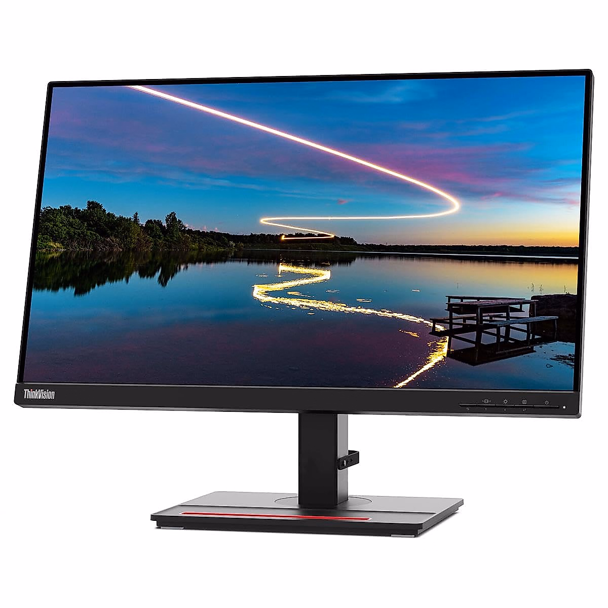 Lenovo ThinkVision E24q-20 23.8" WQHD WLED LCD Monitor - 16:9 - Raven Black