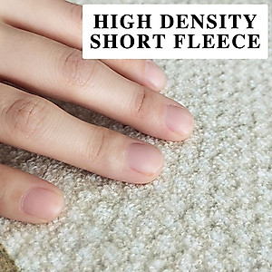 Creative Thickened Area Rugs, Loop Velvet Shoebox Rug Bedroom Bedside Fashion Carpet Living Room Decor Area Rugs Creative Irregular Floor Mat (CM052-23.62x39.37inch)