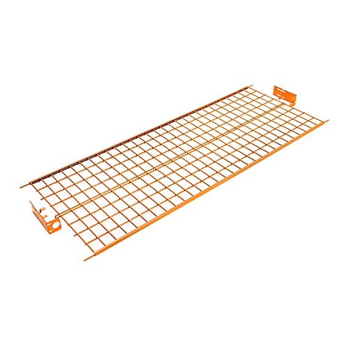 Only Garment Racks Z Rack Base Shelf - Heavy Duty Two Piece Design Folding Wire Base Shelf for Z Racks - Orange