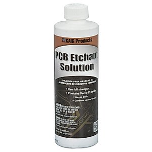 Caig Labs CL-ETCH-16 Ferric Chloride PCB Etchant Solution 16oz Bottle