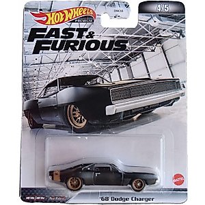 Hot Wheels '68 Dodge Charger, Fast & Furious 4/5