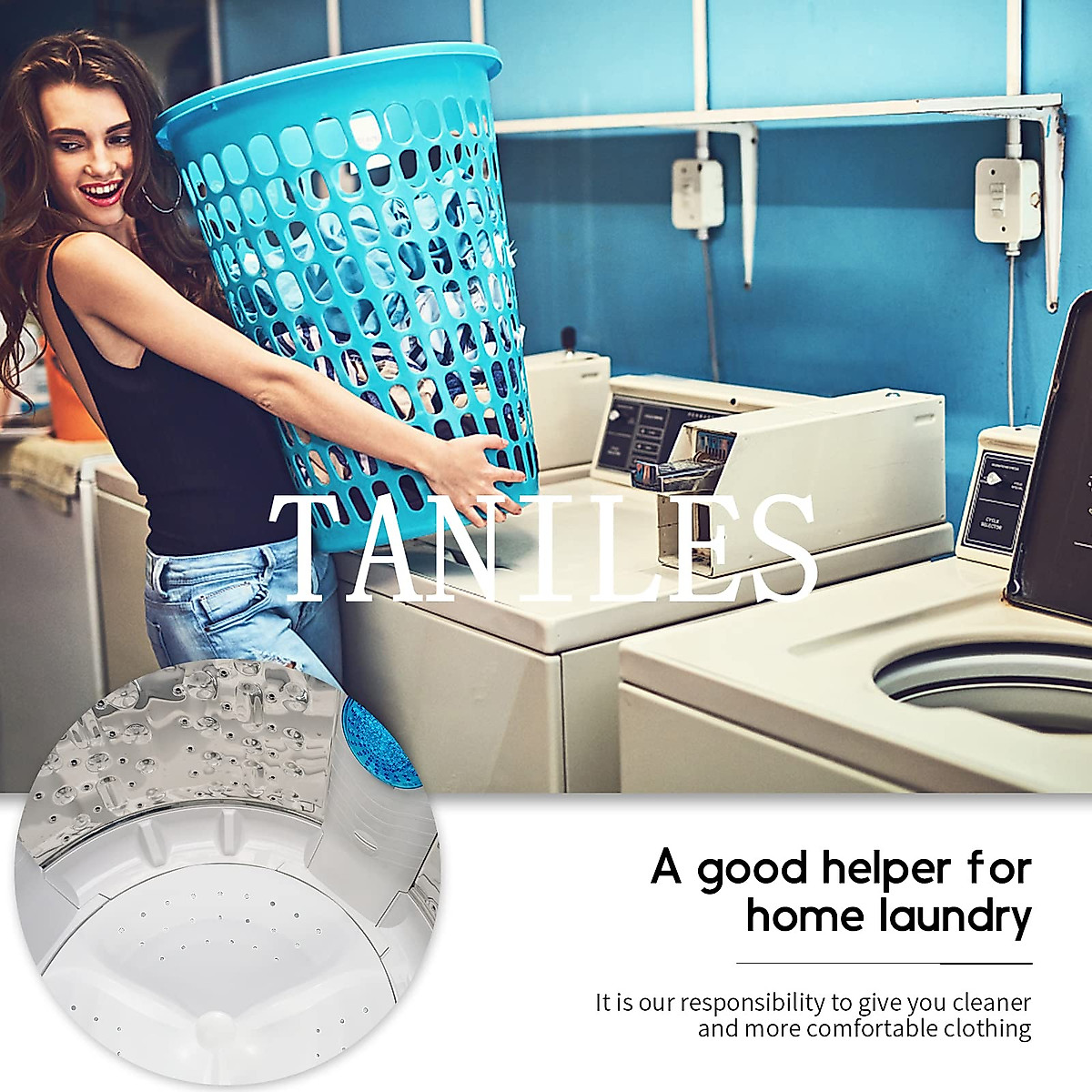 TANILES Replace W10752283 Washplate Compatible with Whirlpool Washer w10609476, w10834890, ps10064549, wtw5000dw1