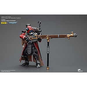 JoyToy Warhammer 40K: Adeptus Mechanicus Skitarii Ranger with Transuranic Arquebus 1:18 Scale Action Figure