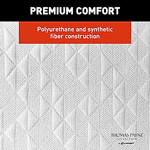 Thomas Payne 30" x 6" x 8" Short Queen RV Bed Extender for Full-Size Queen Conversion, Made from Polyurethane and Synthetic Fiber, Includes Fabric Hinge, Removable Zippered Cover - 2022323581