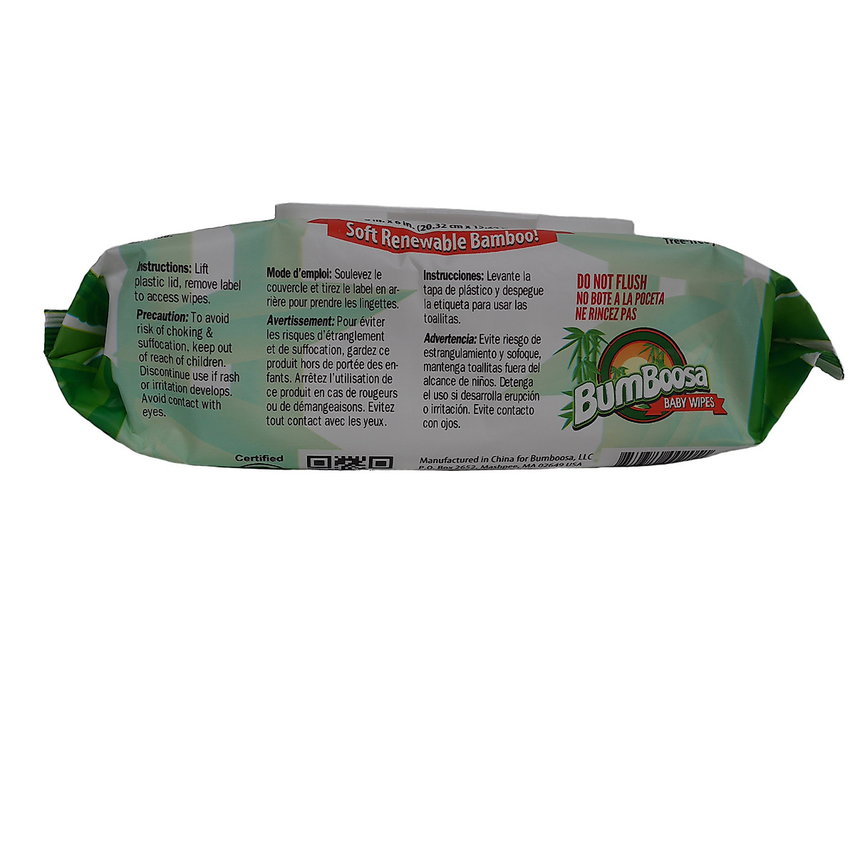 Bum Boosa Bamboo Products Baby Wipes - 12 Packs/960 Count - Thicker, Stronger, Absorbent, Easy Dispensing, Hypoallergenic, Natural Scent, Eco-Friendly