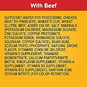 PEDIGREE CHOICE CUTS IN GRAVY Adult Canned Soft Wet Dog Food with Beef, 22 oz. Cans 12 Pack