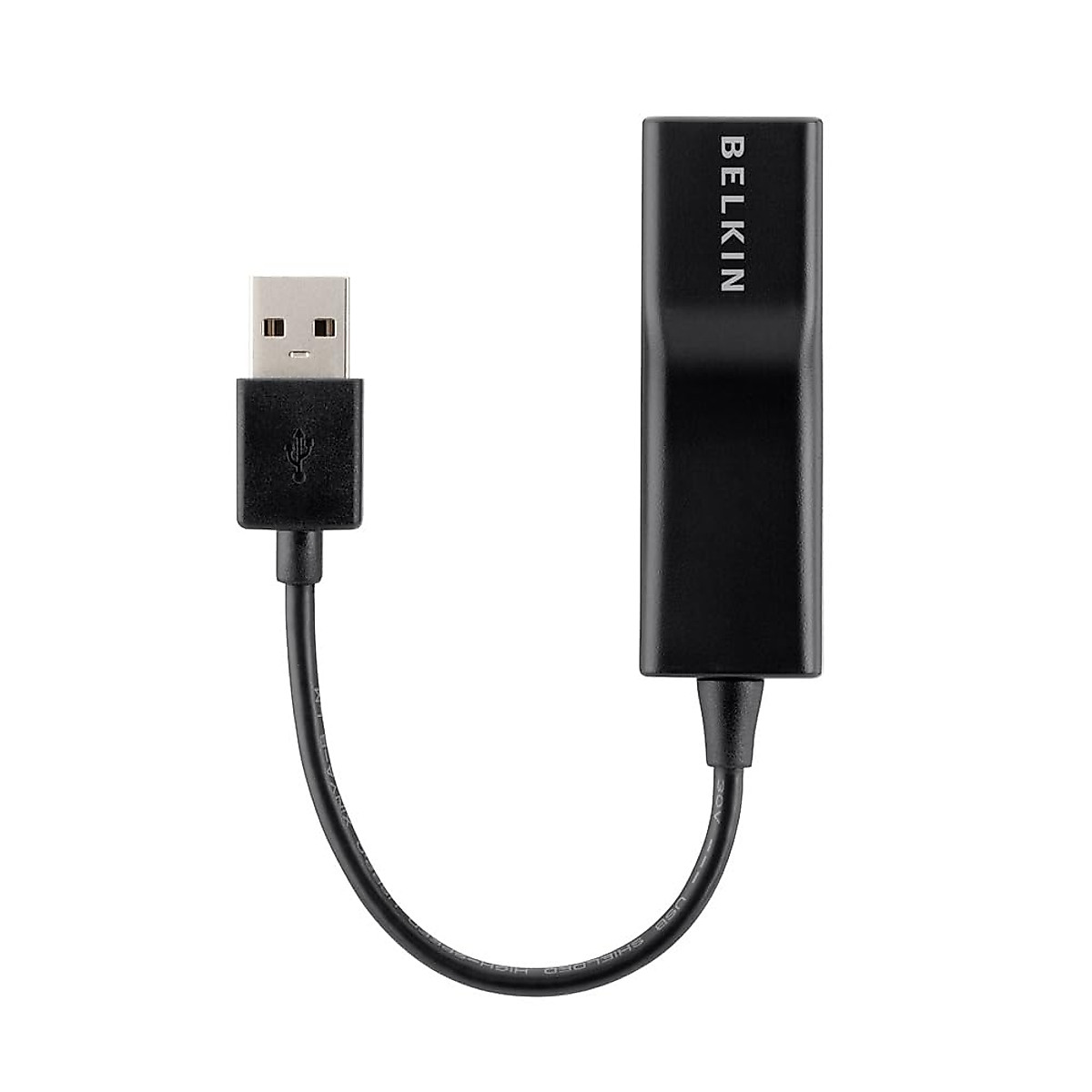 Belkin USB 2.0 Ethernet Adapter (F4U047bt),black