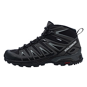 Salomon Men's X ULTRA PIONEER MID CLIMASALOMON™ WATERPROOF Hiking Boots for Men, Black / Magnet / Monument, 10.5