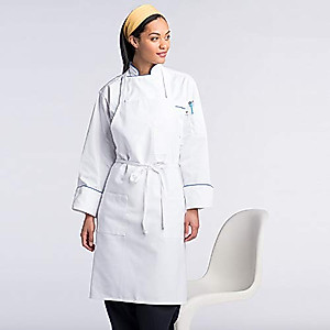 Uncommon Threads Unisex Bib Apron 3 Pockets, Khaki, One Size