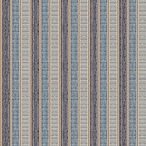 Stitch & Sparkle Fabrics, Nautical, Rope Black & Blue Cotton Fabrics, Quilt, Crafts, Sewing, Cut by The Yard (SSNL016)