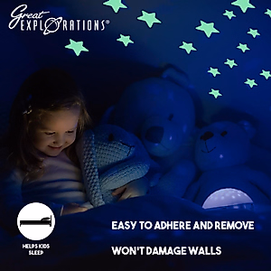 Great Explorations Glow In The Dark Wonder Stars (50 Stars)