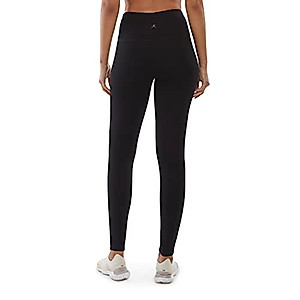 Danskin Women's BCI Full Length Ankle Leggings, Black Salt, Large