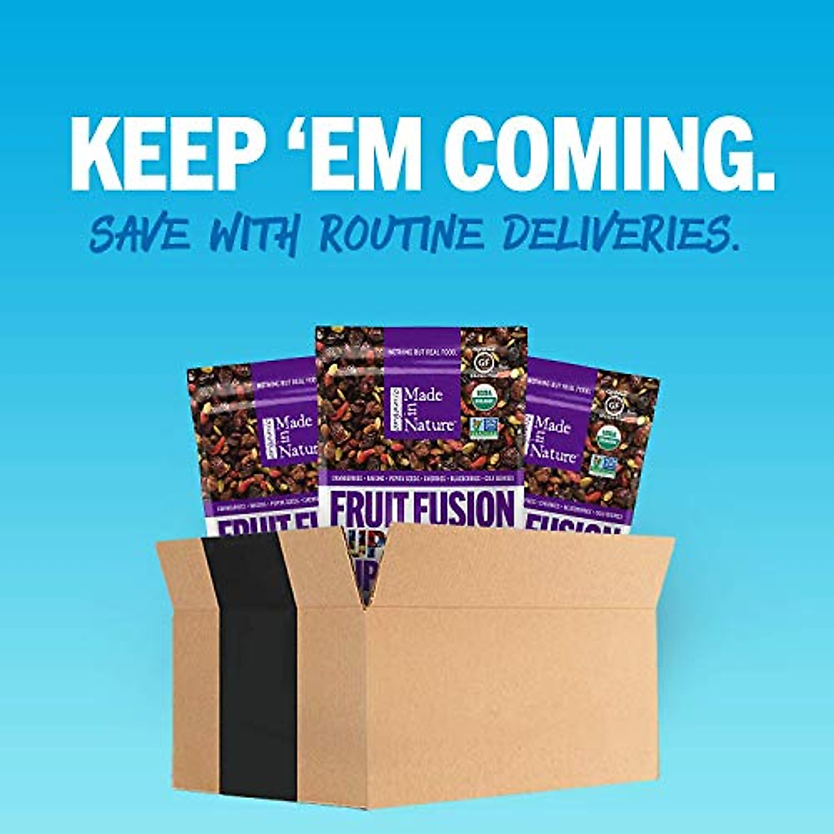 Made In Nature Superberry Fruit Fusion, 24 oz - Organic Fruit and Nut Trail Mix