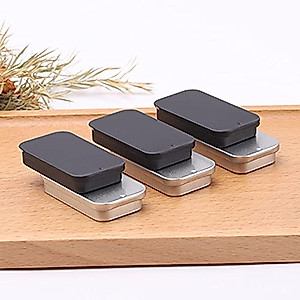 Metal Tin Box Containers,Portable Rectangular Box, Sliding Lid Tin Boxes,for Candies Jewelry Crafts(60x34x11mm,pink)