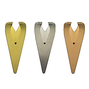 NX Garden Book Darts Line Markers 12PCS Stainless Steel Metal Page Holder Multicolor