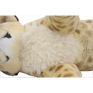 TAGLN Realistic Stuffed Animals Toys Lion Plush Tiger Leopard Panther Pillows (Brown Lioness, 19 Inch)