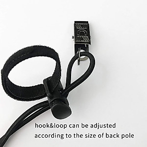 Background Backdrop Clips Clamps Holder for Photo Video Studio,24 Pack,Black