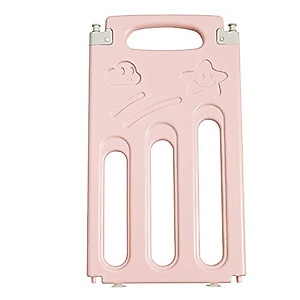 Costzon Foldable Baby Playpen, 14-Panel Baby Play Yards with Lock Door & Anti-Slip Rubber Bases, Indoor Outdoor Safety Baby Fence with Adjustable Shape for Children Toddlers (14 Panel, Multicolor)