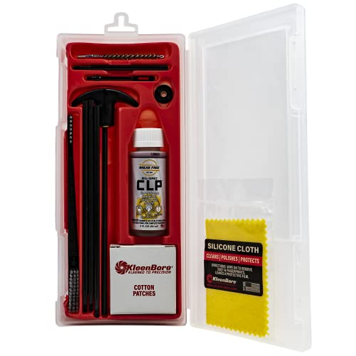 Kleenbore Gun Care Classic Rifle Kit (.243/.25/6.5mm), blk (1009490)