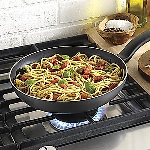 T-fal Initiatives Nonstick Cookware Set 20 Piece Oven Safe 350F Pots and Pans, Dishwasher Safe Black